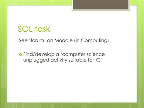 Computer Science In The Computing Curriculum Ks1 Ppt Download