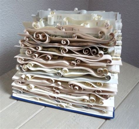 Folded Pages Book Sculpture Art Folding Techniques For More Book