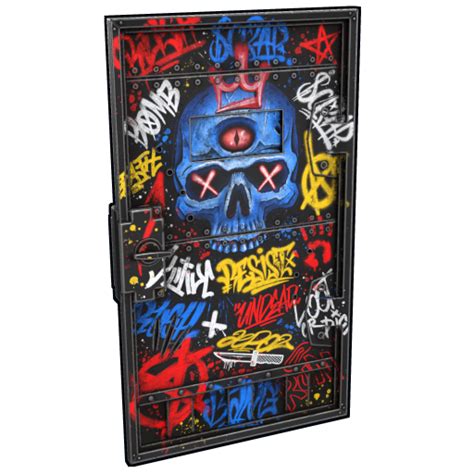 Rust Skins Bombing Armored Door 128