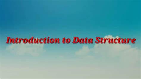 Introduction To Data Structure For Computer Science Engineering
