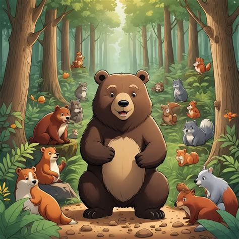 Gary The Bear Saving The Forest