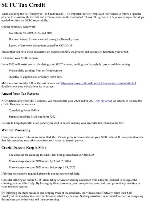 Ppt How To Claim The Setc Tax Credit Powerpoint Presentation Free Download Id 13543200