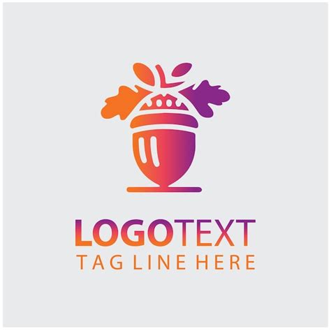 Premium Vector Acorn Logo Vector Illustrations