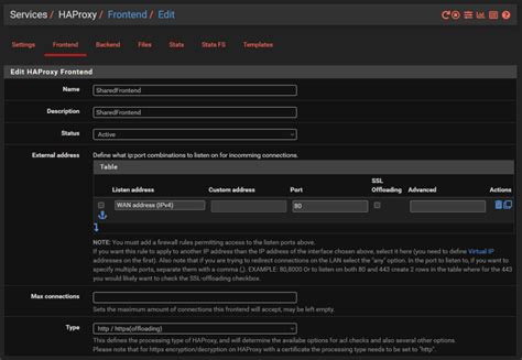 How To Setup Ha Proxy On Pfsense To Host Multiple Websites Contrado Digital