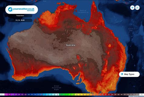 Australia Equals National Record For Hottest Ever Temperature