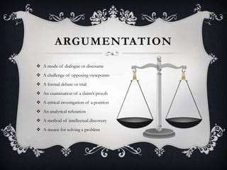 Elements Of Argument PPTX