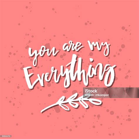 내 모든 것영감 발렌타인 로맨틱 필기 견적 있습니다 인사말 포스터 T셔츠 지문 카드 배너에 대 한 좋은 벡터 글자입니다 디자인에 대 한 인쇄 상의 요소 0명에 대한 스톡