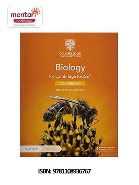 Promo Cambridge Igcseâ„¢ Biology Coursebook With Digital Access 2 Years Diskon 23 Di Seller
