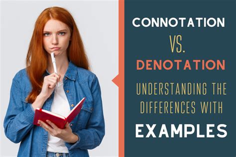 Connotation Vs Denotation Side By Side Comparisons