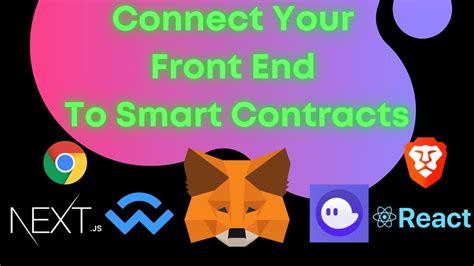 How To Connect Your Smart Contracts To Metamask Full Stack Web3 Youtube