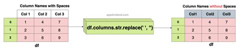 How To Remove Spaces From Column Names In Pandas Dataframe