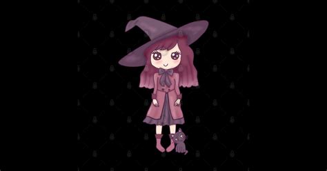Cute Chibi Witch Girl Wicca Posters And Art Prints Teepublic