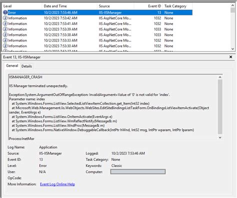 Has Anyone Else Seen This Iis Binding Bug Microsoft Qanda