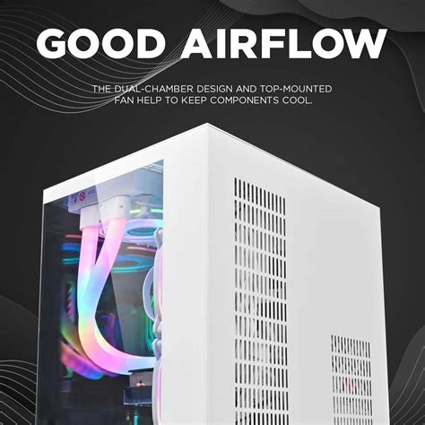 Keytech Robin Cube Dual Chamber Case Micro Atx Mini Itx Computer Case Shopee Philippines