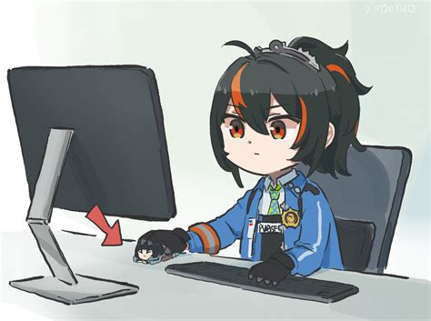 Jane Doe And Zhu Yuan Zenless Zone Zero Drawn By Xinzoruo Danbooru