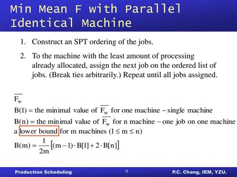 PPT - Parallel Machine Scheduling PowerPoint Presentation, free download - ID:4224811