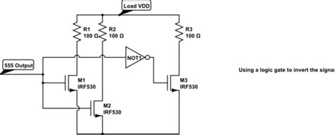 Invert A Astable Output Signal Electrical Engineering Stack Exchange
