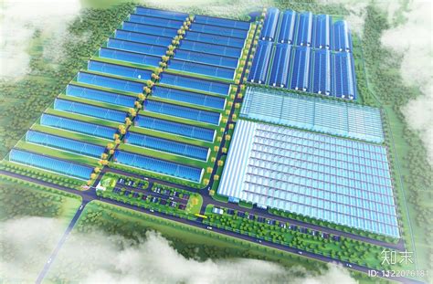 现代农业园su模型下载【id1122076181】知末su模型网