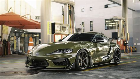 Adro Toyota Gr Supra Mk5 Facelift Kit 4k Wallpaper Hd Car Wallpapers