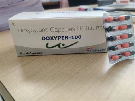 Doxycycline 100mg Capsules At Rs 150 Box In Ahmedabad ID 2852743859062