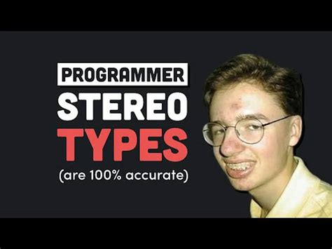 10 programmer stereotypes