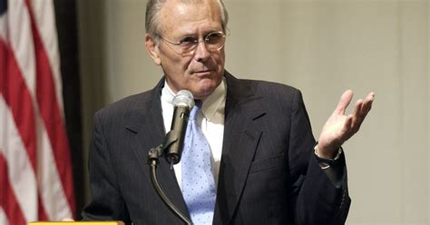 Jusquà La Fin Donald Rumsfeld Naura Jamais Eu à Répondre De Ses Crimes