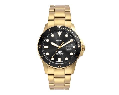 Reloj Para Hombre Fossil Fs Dorado Coppel Com