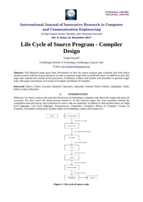 Pdf Life Cycle Of Source Program Compiler · Pdf Filelife Cycle Of