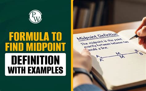 Formula To Find Midpoint Definition With Examples