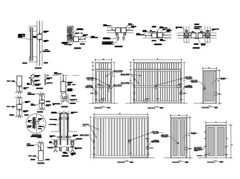 Puertas Metálicas En Autocad Descargar Cad 155 16 Kb Bibliocad