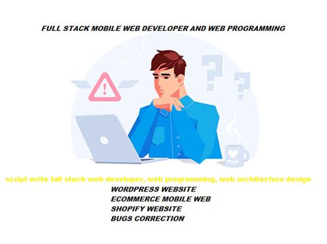 script write full stack web developer web programming web