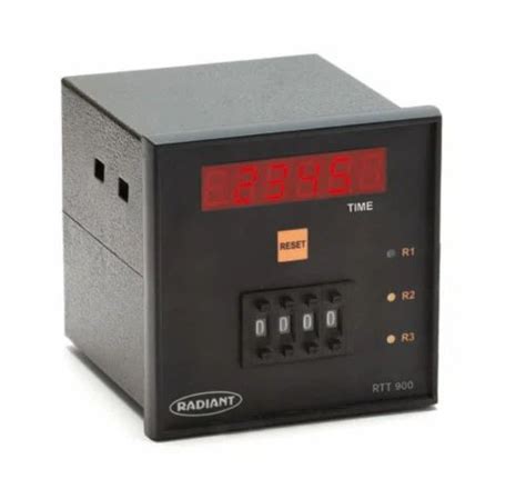 Radiant 7 Segment Display Multi Range Digital Timer 3 Digit Model Name Number RTHT 9631 At