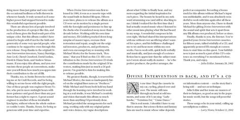 Divine Intervention Julia Ecklar Prometheus Music