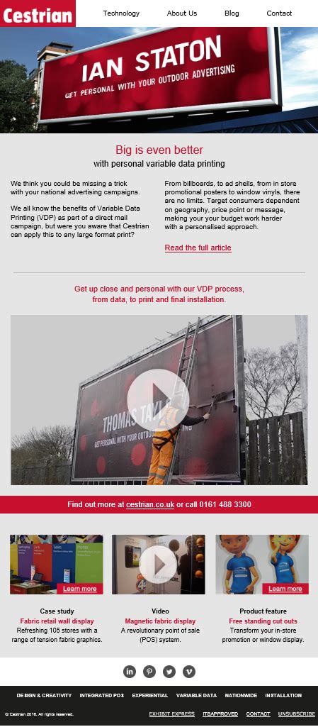 Variable Data Marketing Campaign On Behance