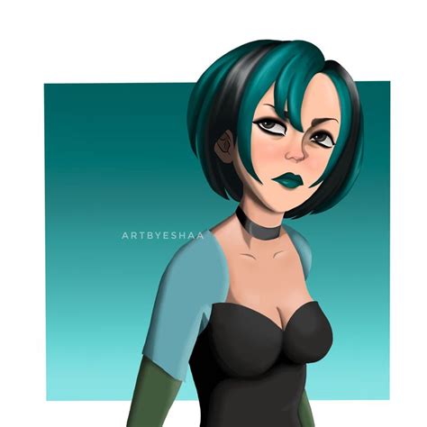 Gwen Total Drama Island Artbyeshaa Total Drama Island Drama Disney
