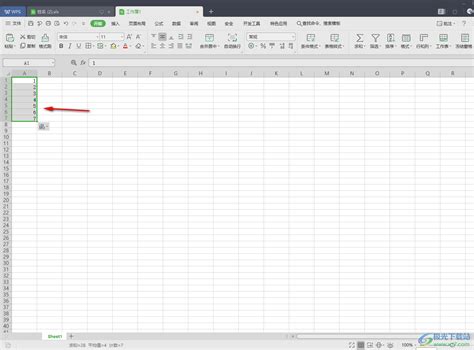 wps excel序号怎么自动递增？ wps excel序号自动递增的操作方法 极光下载站