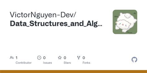 Github Victornguyen Devdatastructuresandalgorithms