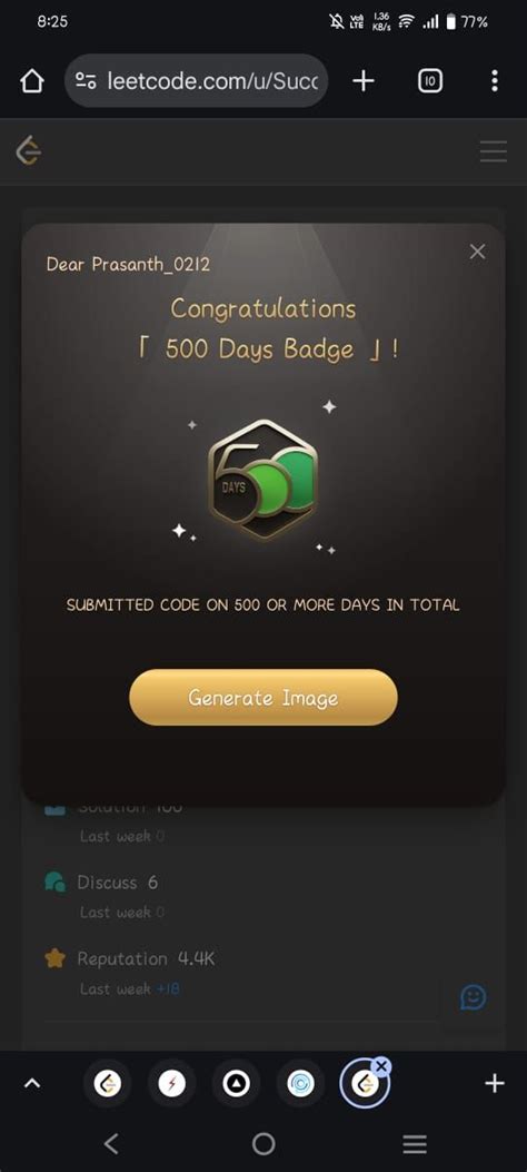 Leetcode Codingjourney Consistency Programming Milestone Sai