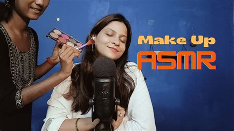 ASMR - MAKE-UP ARTIST does my MAKE-UP! (Makeup tutorial) #asmr - YouTube
