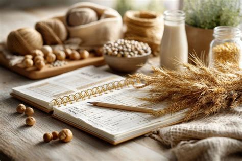 Exploring Organic Farming Practices With A Book And Pen For Sustainable