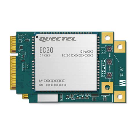 LTE Standard EC20 CE Mini PCIe 移远通信 全球物联网整体解决方案供应商