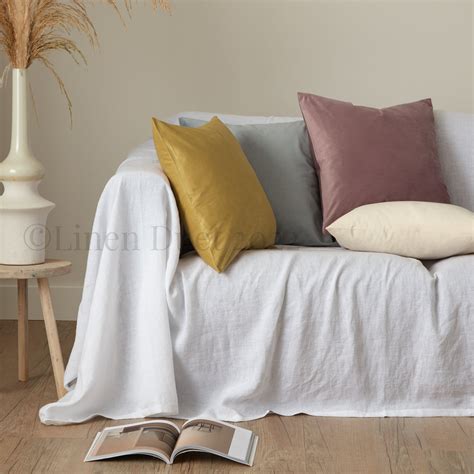Linen Sofa Slipcover Sofa Cover Furniture Protector Sectional Cover