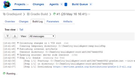Build Steps For Gradle Project In Teamcity