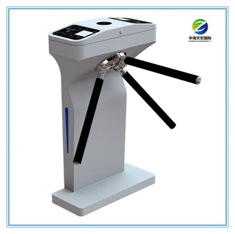smart lock push button and face recognition controlled vertical tripod