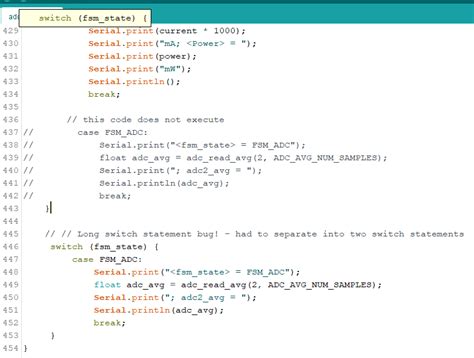 Arduino Long Switch Statement Bug Programming Arduino Forum