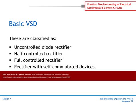 Electrical Troubleshooting Variable Speed Drives Ppt