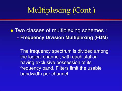 PPT MULTIPLEXING PowerPoint Presentation Free Download ID 1465383