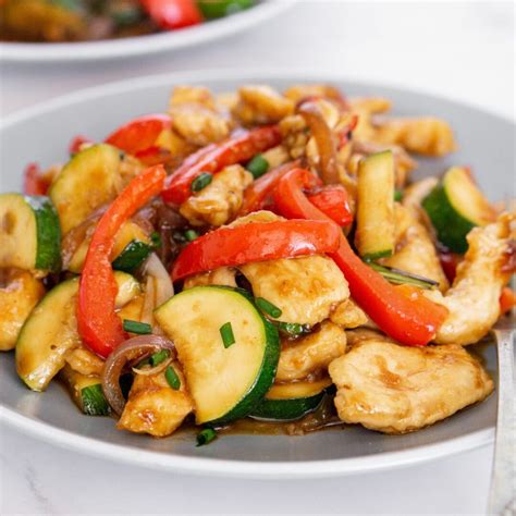 Chicken Vegetable Stir Fry Babaganosh