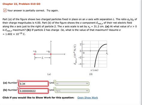 Solved Chapter 22 Problem 010 Go Your Answer Is Partially