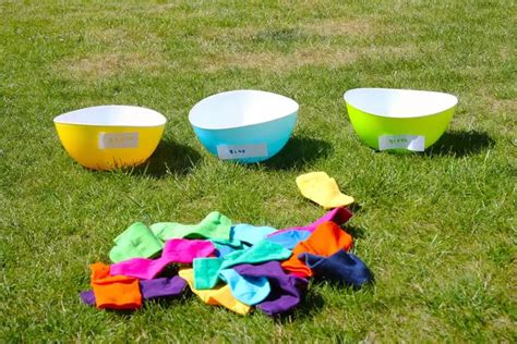 Sock Match Game For Early Math Learning